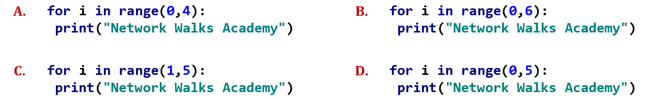 FINAL EXAM PYTHON PROGRAMMING - Networkwalks Academy FINAL EXAM PYTHON PROGRAMMING - Networkwalks Academy