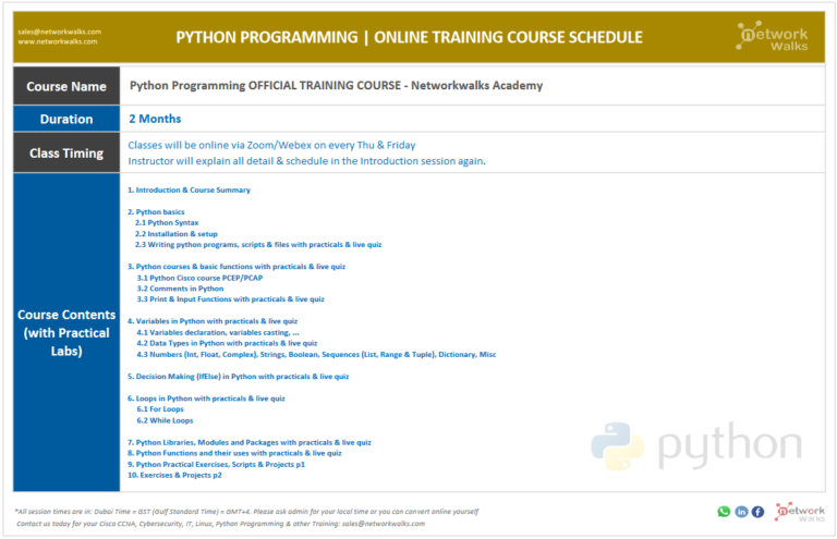 Python Programming Online Training Course Python Programming Online Training Course