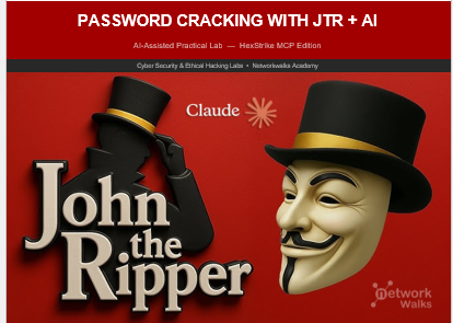 LAB PRACTICE - How to crack passwords with Hexstrike AI and JTR (AI ...
